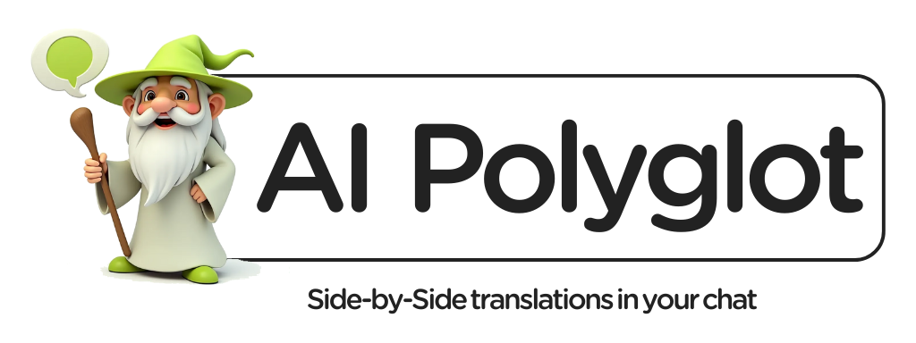 AI Polyglot | Real-time Web Chat Translation
